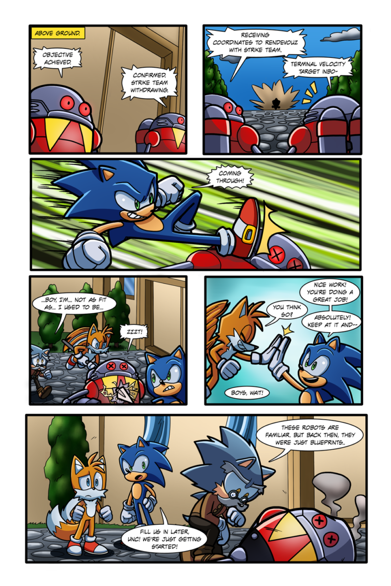 Issue 8: Declaration of War - Sonic Legacy