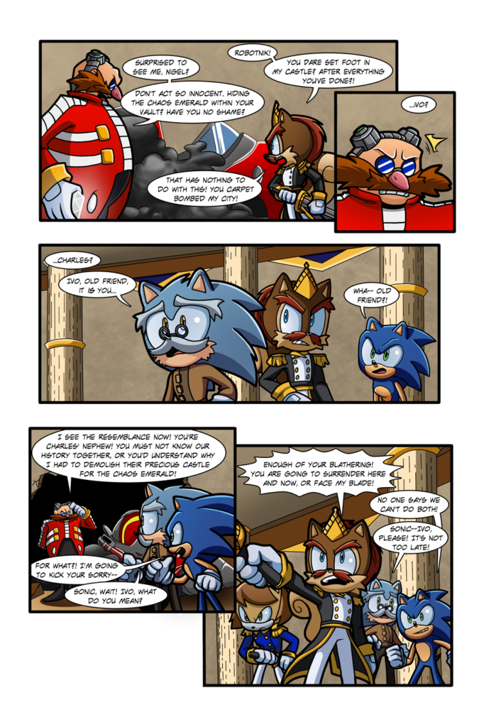 Issue 8: Declaration of War - Sonic Legacy