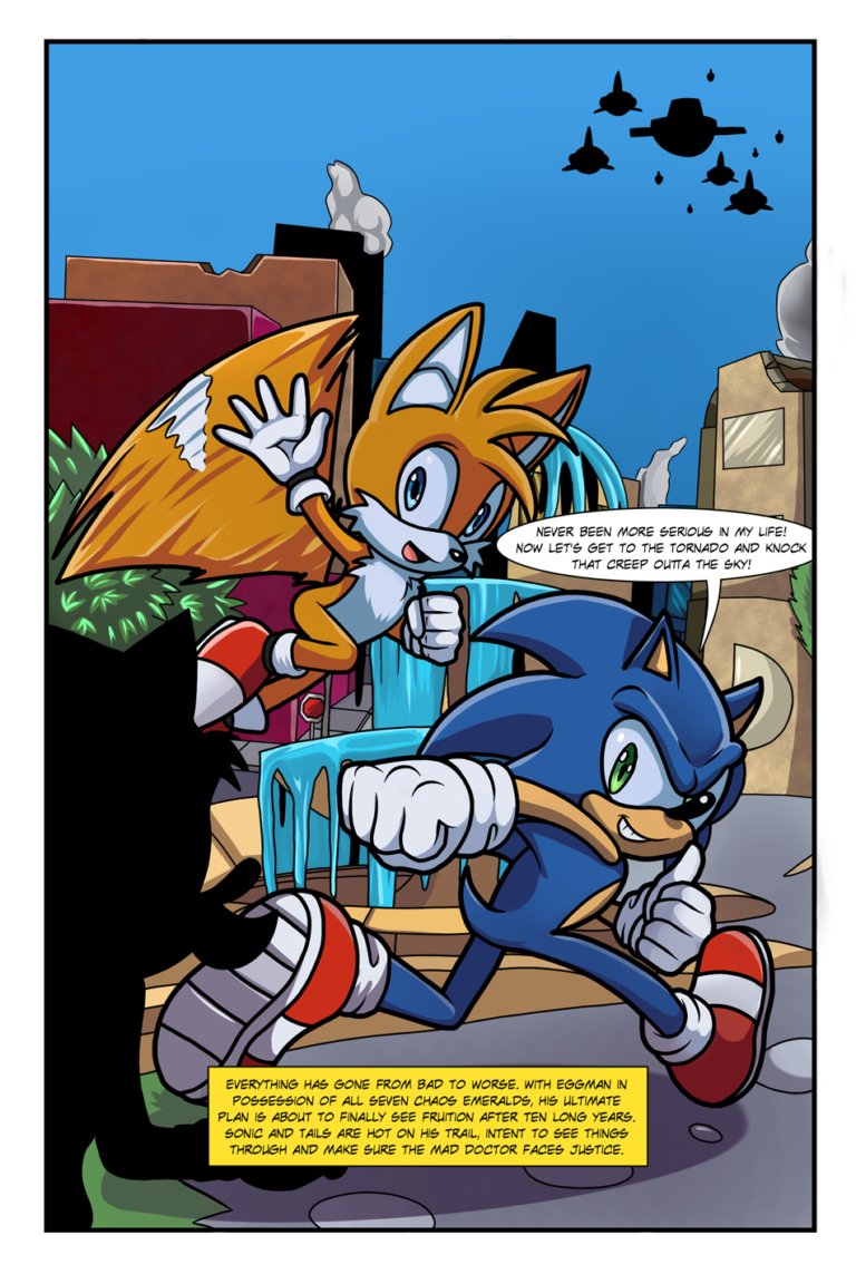 Issue 8: Declaration of War - Sonic Legacy