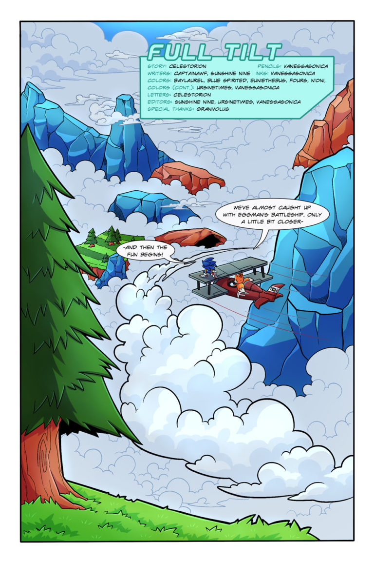 Issue 9: Full Tilt - Sonic Legacy